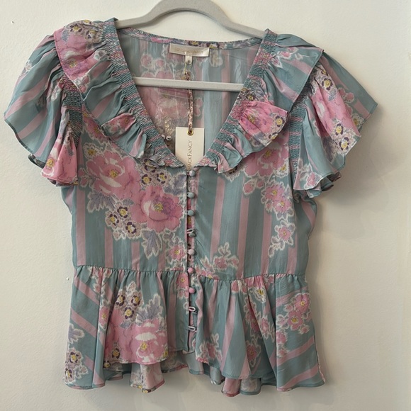 LoveShackFancy | Tops | Loveshackfancy Aida Top Moss Size S New With ...